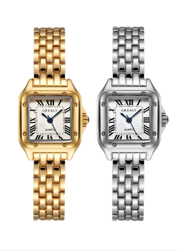 SALE: Gold + Stainless – The Grealy Watch